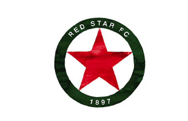 Christian Caminiti sur le banc du Red Star - UNECATEF