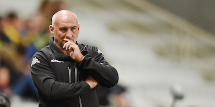 François Ciccolini sur le banc du Gazélec Ajaccio - UNECATEF