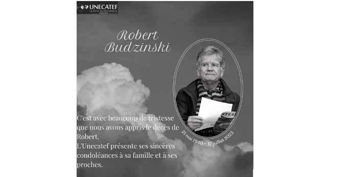 Décès de Robert Budzinski - UNECATEF
